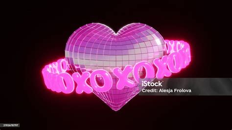 추상적 인 3d 수평 배경 디스코 볼 클럽 애인 마음 사랑 포옹 키스 계절의 색상 그라데이션 메탈릭 기념일 엽서 귀엽다 그루비 복고풍의 팝 컴퓨터 화면 소셜 미디어 포스터