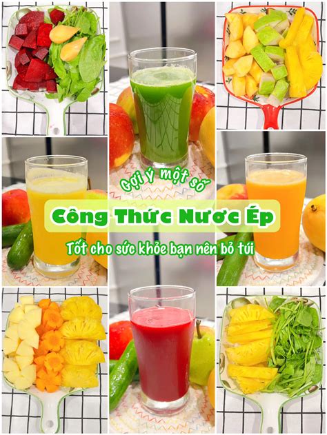 Menu Các Loại Nước Ép Trái Cây Mix Cho Bé Tăng Cường Sức Khỏe Và Sáng