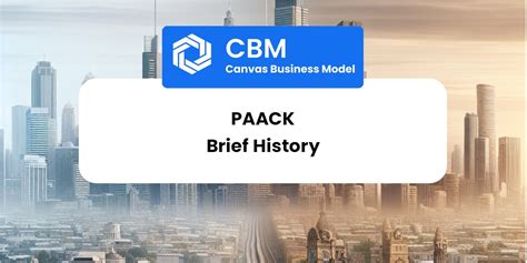 A Brief History Of Paack Canvas Swot Pestel And Bcg Matrix Editable Templates For Startups