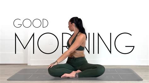 7 Minute Morning Yoga Stretch Day 15 Youtube