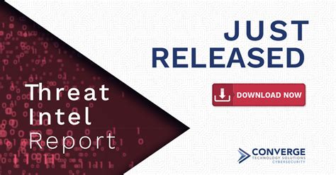 Threat Intel Report Converge Cybersecurity