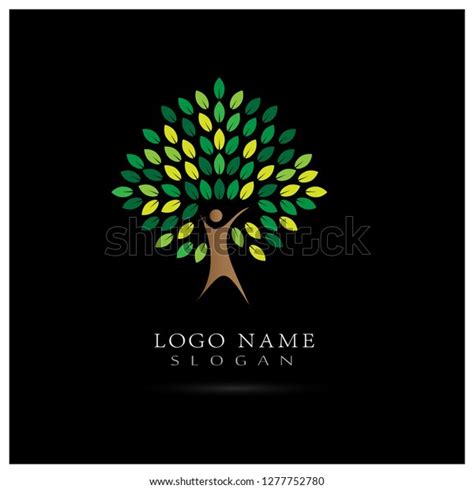 People Tree Growth Logo Symbol Icon Stock Vector Royalty Free 1277752780 Shutterstock