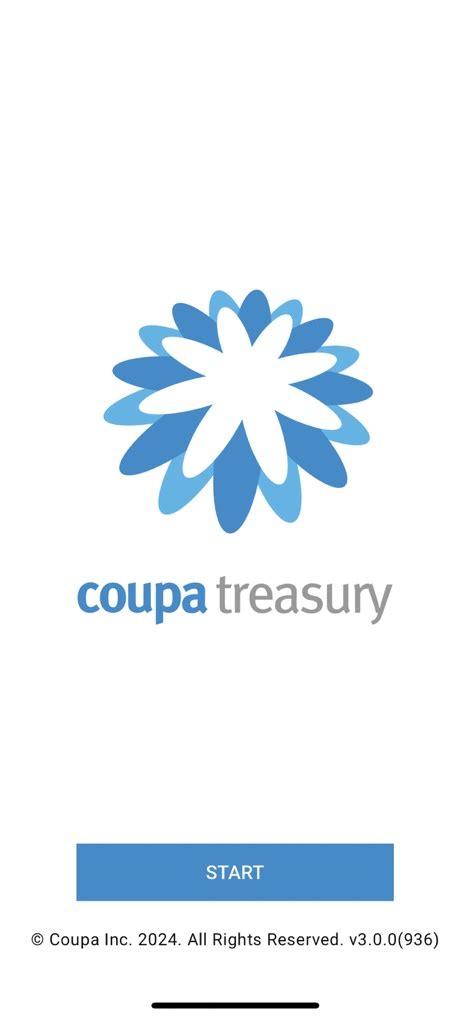 Coupa Treasury Finance App Mwm