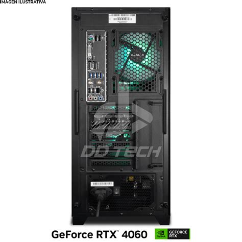Computadora Pride Gaming Aorus Pc Fox Nvidia® Geforce Rtx™ 4060 Amd