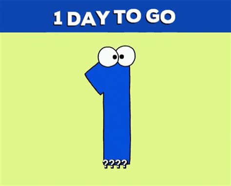One More Day Countdown 