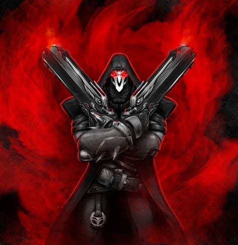 Jeff Kunze Overwatch Reaper Fanart