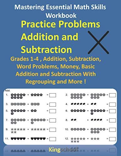 Mastering Essential Math Skills Workbook Practice Problems Addition And