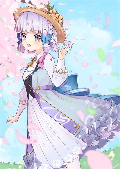 神里綾華のtwitterイラスト検索結果。