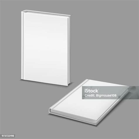 逼真細緻的3d 空白精裝書範本樣機集向量向量圖形及更多書圖片 書 模板 乾淨 Istock