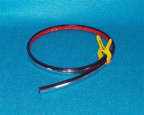 1982 1983 1984 Pontiac 6000 Rear Lower Outer Bumper Molding Chrome 100 Rons Auto World