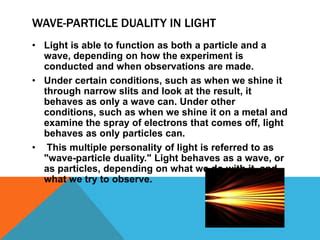 Wave Particle Duality PPTX