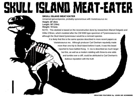 Skull Island Meat Eater Skeletal Drawing By Jes86 On Deviantart