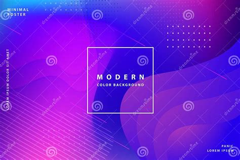 Gradient Background Modern With Colorful Style Gradient Color Stock Vector Illustration Of