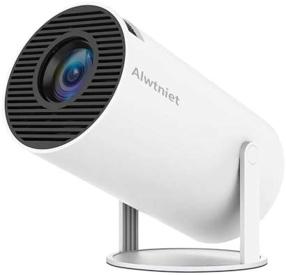 Alwtniet Mini Projector With Android HY ANSI Lumens K WiFi G Bluetooth