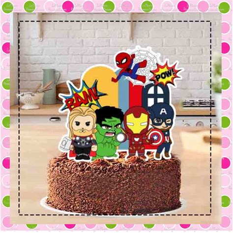 Topo De Bolo Vingadores Avengers Elo7 Produtos Especiais