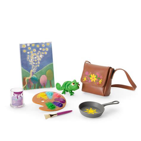 Disney Princess Rapunzel Painting Accessories And Pascal American