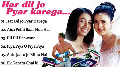 Har Dil Jo Pyar Karega Movie All Songs~salman Khan~rani Mukerji~preity