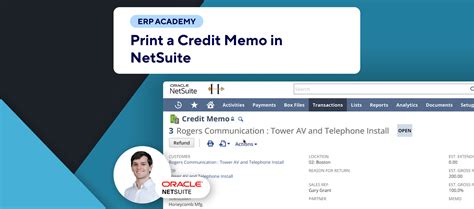 How To Print A Credit Memo Pdf In Netsuite Kolleno