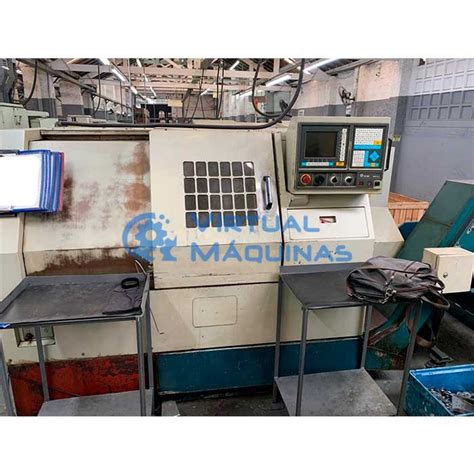 torno cnc marca romi modelo galaxy 15s comando mach 9 virtual máquinas