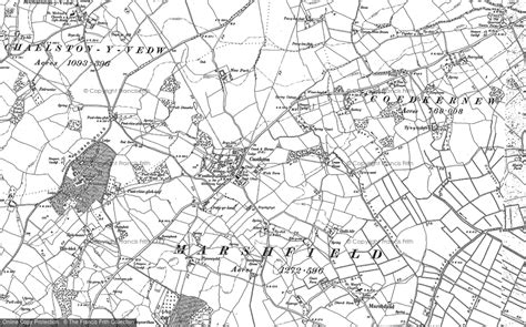 Old Maps Of Castleton Gwent Francis Frith