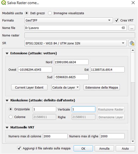 raster solving error destination provider when trying to save wms