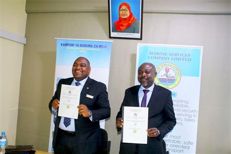 Ccttfa Signs Mou With Marine Services Company Limited Mscl To