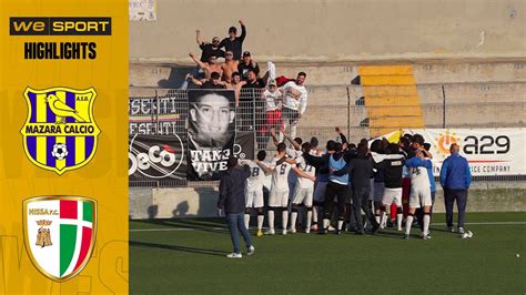 Mazara Vs Nissa Eccellenza 29G Gir A YouTube