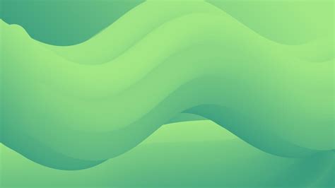 Premium Vector Abstract Green Gradient Fluid Wave Background Duotone Geometric Compositions