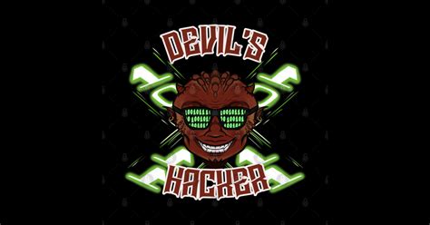 Devils Hacker Hacker Sticker Teepublic