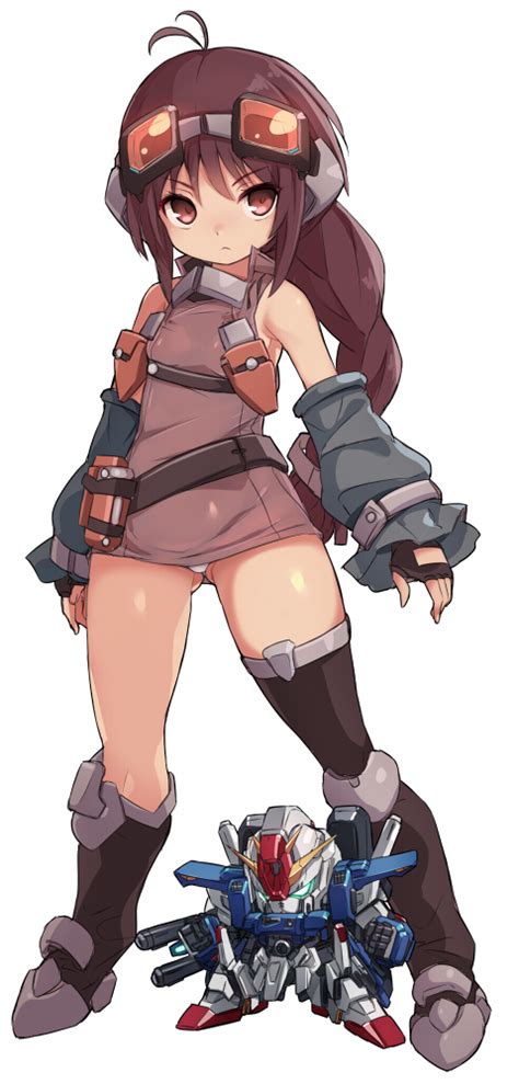 Zz Gundam Full Armor Zz Gundam And Honey B Gundam And 1 More Drawn