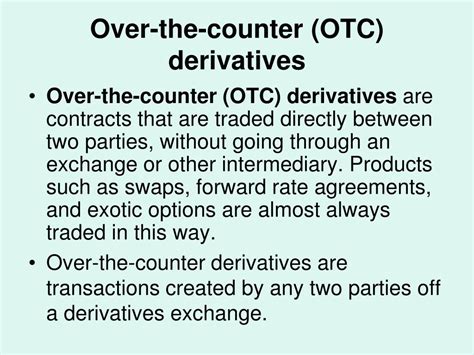 Ppt Introduction To Derivative Markets And Instruments Powerpoint