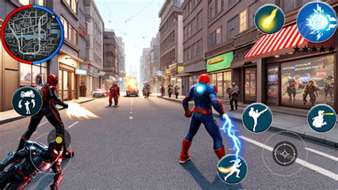 Rope Hero Vice Town Spider для Android — Скачать