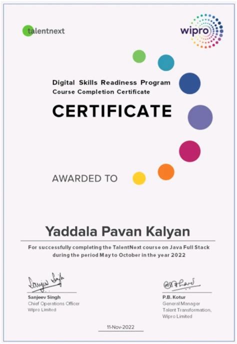 Y Pavan Kalyan On Linkedin Talentnext Java Fullstack Share