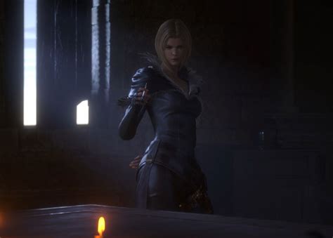 Who Is Final Fantasy Xvis Benedikta Harman Blue And Cream Card