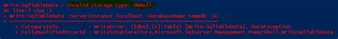 Null Can T Write DBNull To SQL In Powershell Database