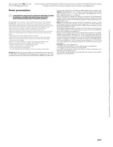 PDF A Descriptive Analysis Of Causative Drgs Drg Classes Of Incident Adverse Drg Reactions