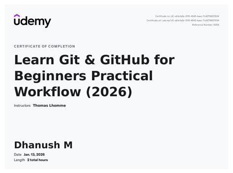 Ive Successfully Completed “learn Git And Github For Beginners