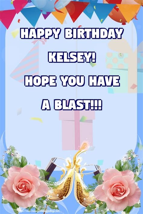 Kelsey Greetings Cards For Birthday