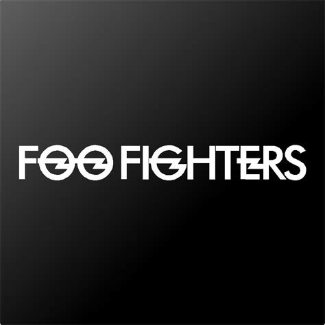 Foo Fighters Logo Concrete And Gold Car Window Laptop Vinyl Decal Stic