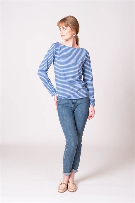 Alisa Top Blue Stripe Wilson Trollope