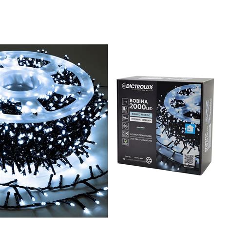 2000 Led Εσωτ And Εξωτ Χώρου Με 8 Προγράμματα Και Μετασχηματιστή Ψυχρό
