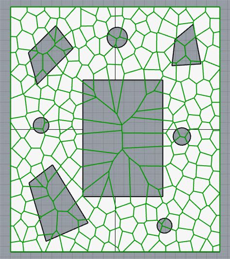 How To Limit Voronoi Generation To A Planartrimmed Surface Grasshopper Mcneel Forum