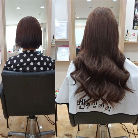 전주붙임머리 벤헤어 18인치 붙임머리♥ 전주붙임머리 익산붙임머리 군산붙임머리 남원붙임머리