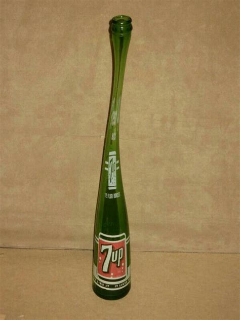Stretched Soda Bottle 7up Mine Was Pepsi Green Glass Bottles