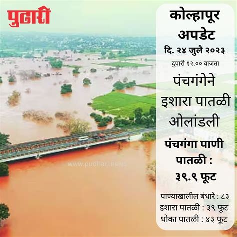 जिल्ह्यात पावसाचा जोर कायम आहे यामुळे नद्यांच्या पाणी पातळीत वाढ सुरूच