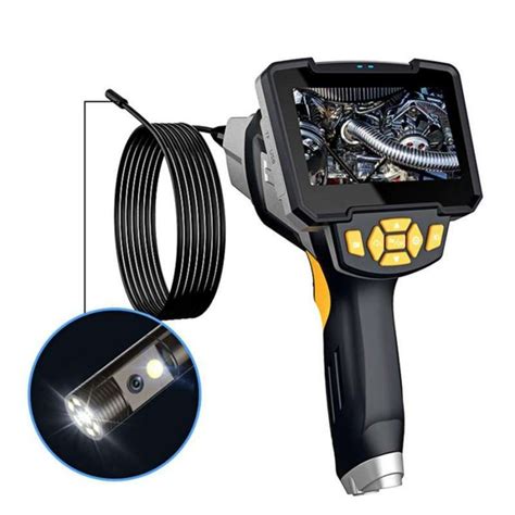 Jual Endoskopi Industri Dengan 8mm Kamera Inspeksi Otomotif Lampu Led