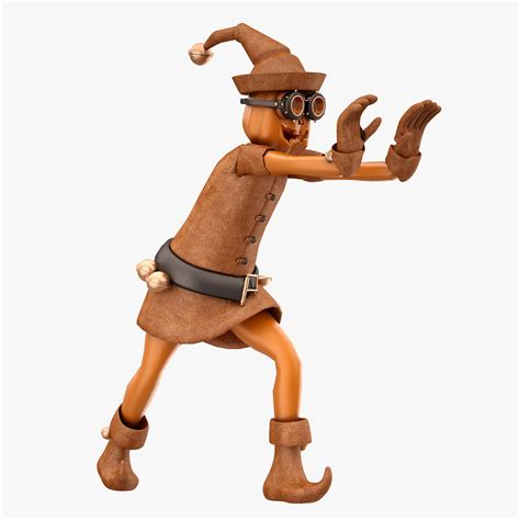 Rigged Pose 3d Model