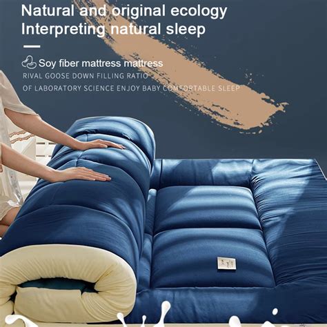 Foldable Matress Thicker 10cm Mattress Tatami Topper Singlequeen