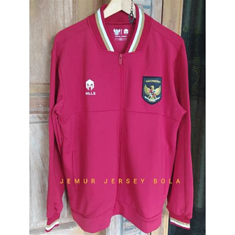 Jual Jaket Timnas Indonesia Garuda Track Original Mills 8041INA