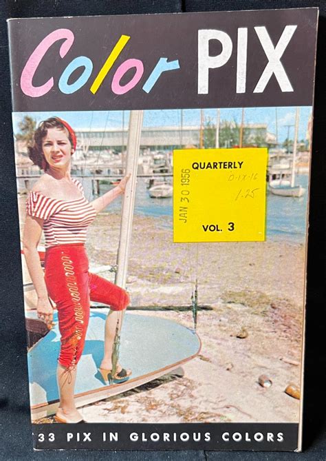 Sold At Auction 1956 Color Pix Nudie Magazine Pamphlet Cbm